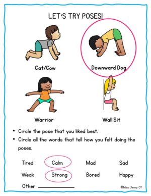 Self-Regulation Activities and Sensory Diet for Kids - Miss Jenny OT