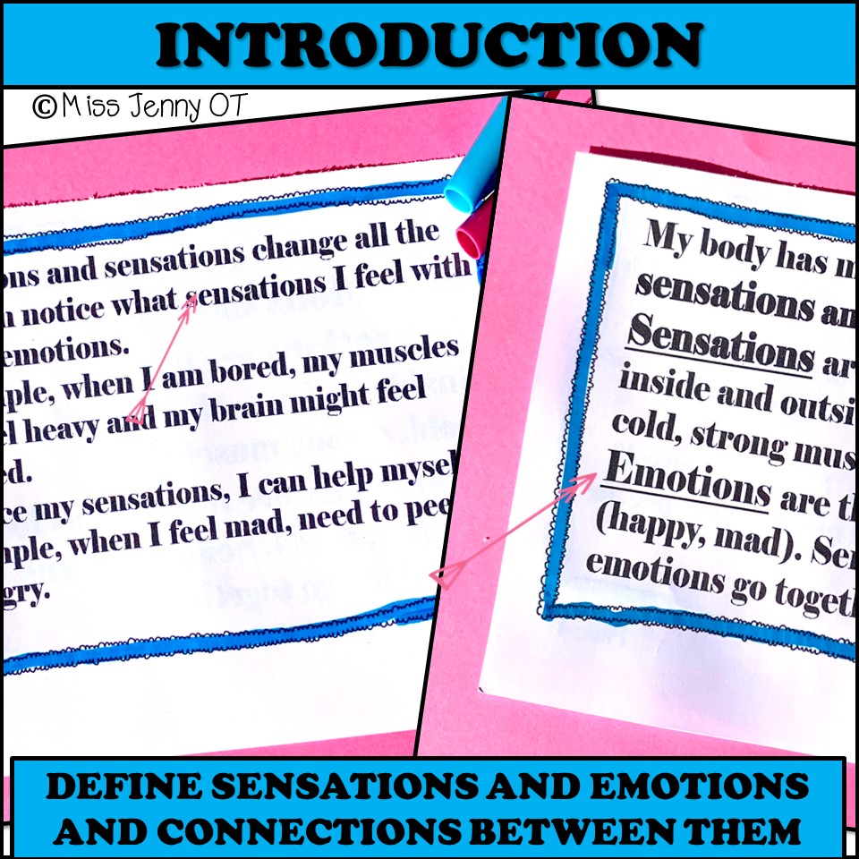 Interoception Activities Booklet - Miss Jenny OT