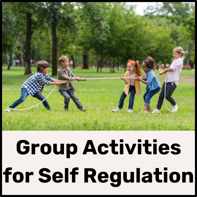 Group Activities for Self Regulation - Miss Jenny OT