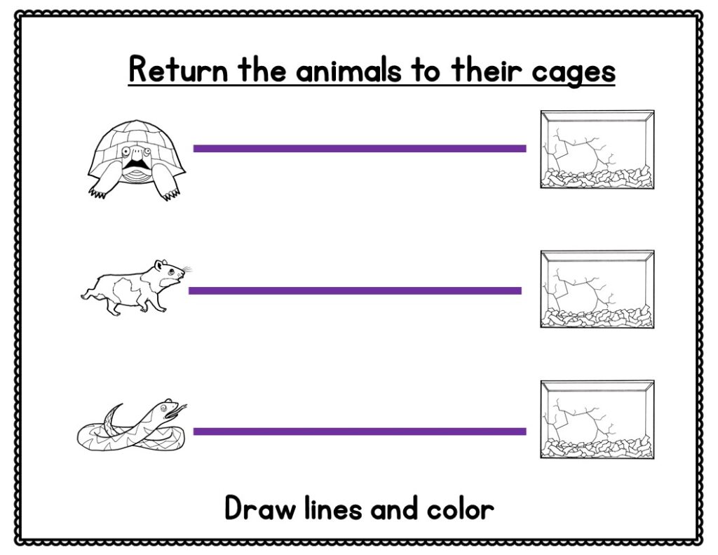 Prewriting Worksheets for Preschoolers - Miss Jenny OT